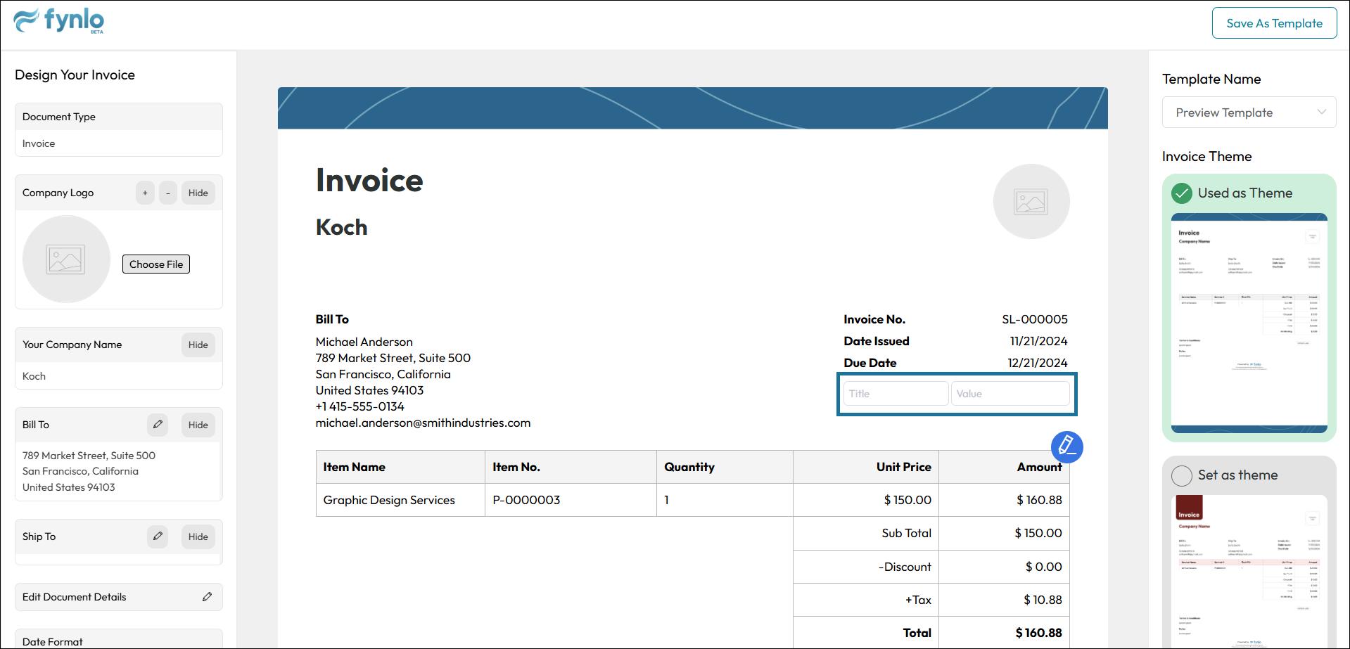 How to Add ABN to your Invoice – Fynlo